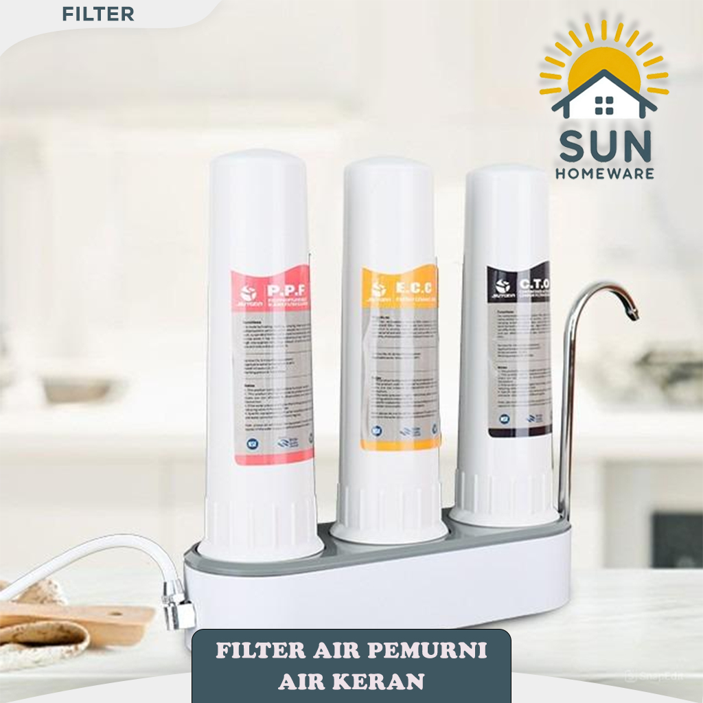Jual SUN Filter Air Pemurni Air Keran Saringan Air PDAM Tanah / Air ...