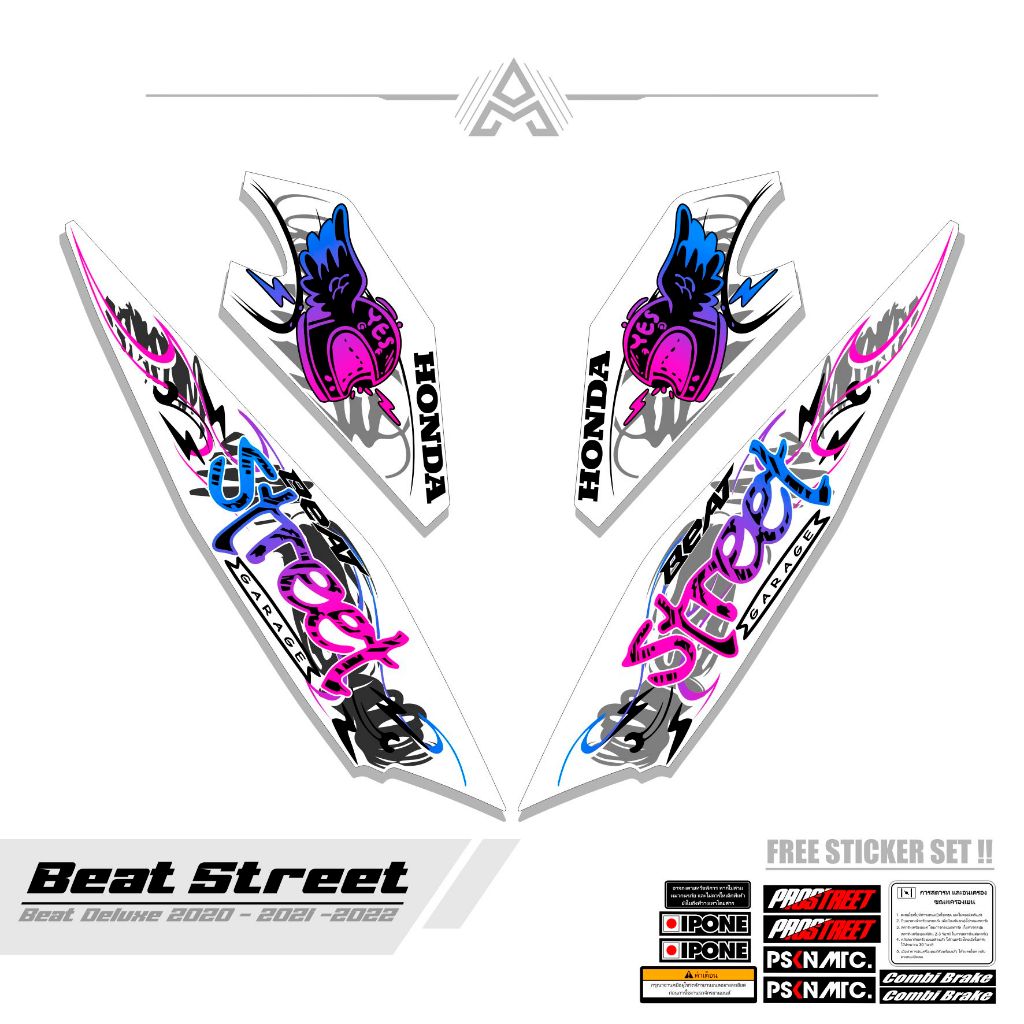 Jual STRIPING BEAT STREET / MTF 11 / STICKER BEAT STREET 2020 - 2021 ...