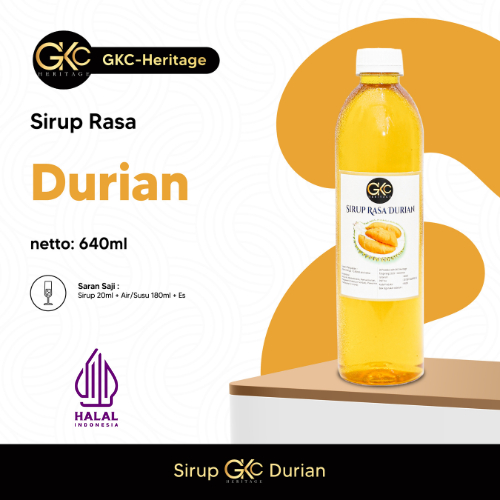 Jual Sirup GKC / Syrup Minuman Durian 640ml | Shopee Indonesia