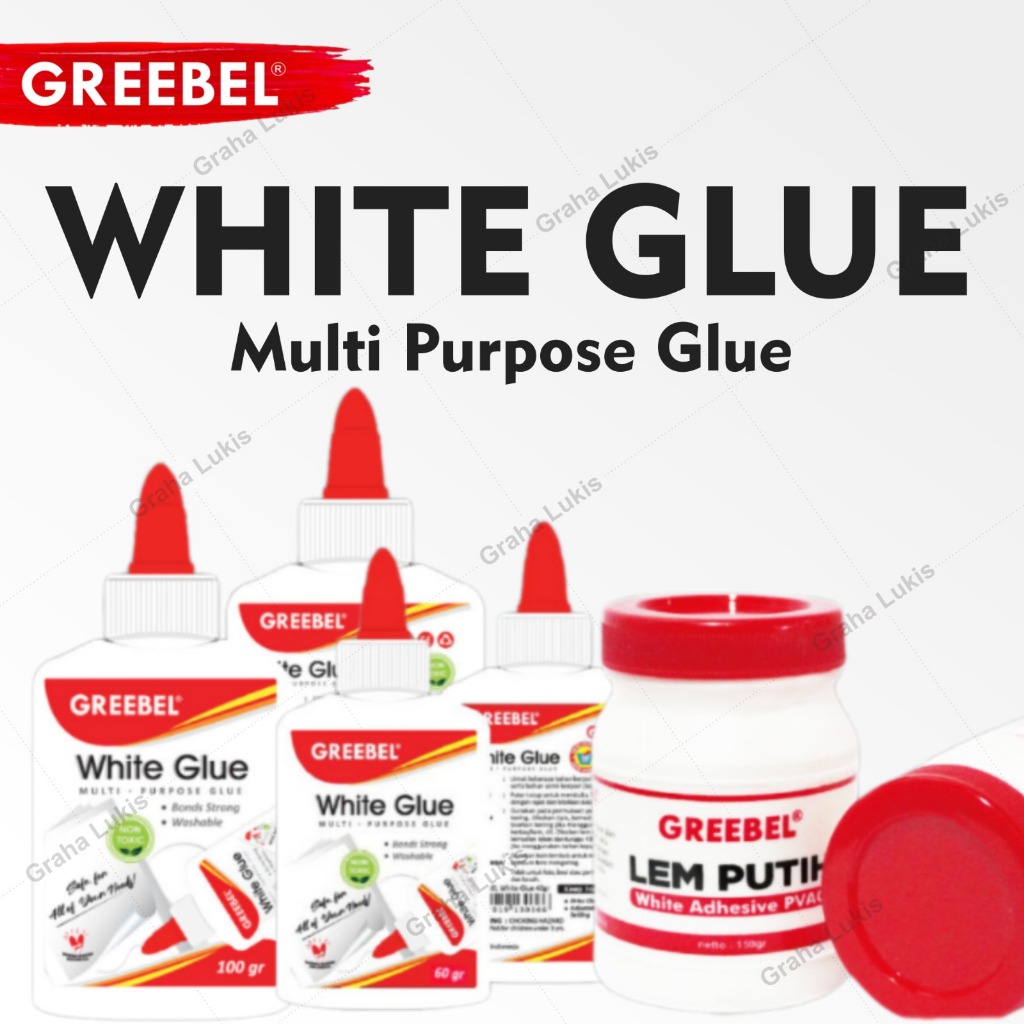 Jual GREEBEL White Glue / Lem Putih | Shopee Indonesia