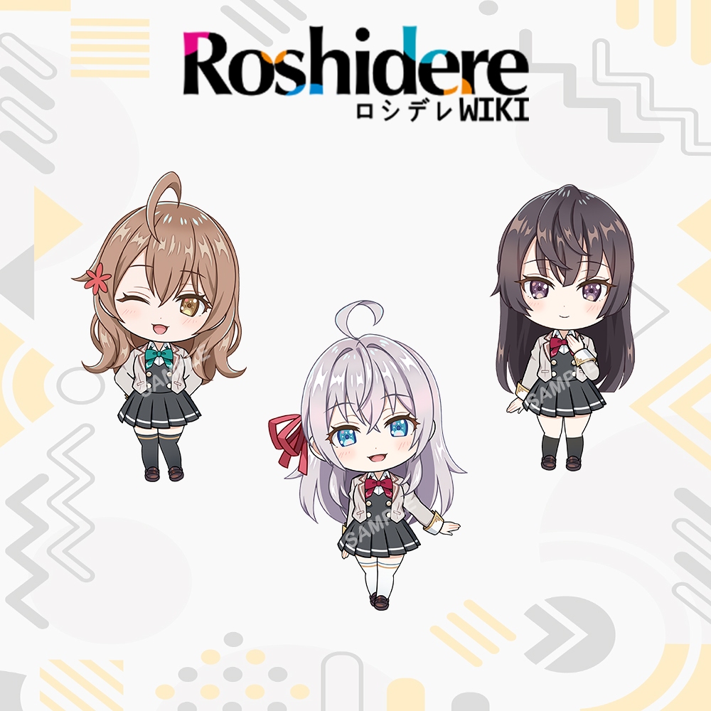 Jual Gantungan Kunci Roshidere - Keychain Anime Tokidoki Bosotto Russia ...