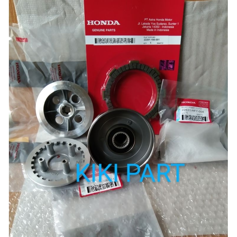 Jual PAKET LONCENG KAMPAS GANDA+RUMAH KOPLING+PLAT KOPLING GRAND SUPRA LAMA ASTREA PRIMA GN5 ...