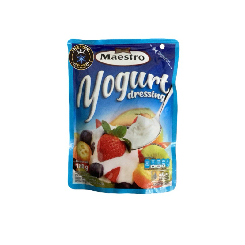 Jual Maestro yogurt dressing pouch 180gr | Shopee Indonesia
