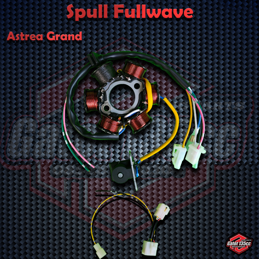 Jual Spul spull Fullwave Astrea grand fullsett tinggal pasang soket PNP ...