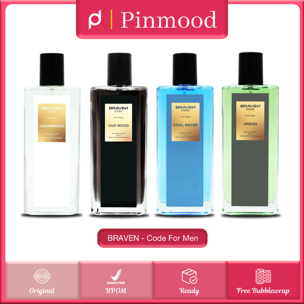 Jual BRAVEN - CODE EAU DE PARFUM ( 100 ml ) - Perfume Wangi Tahan Lama ...
