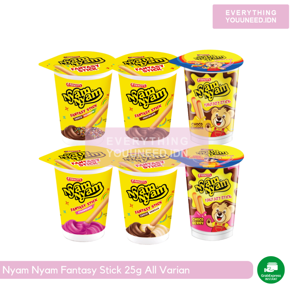 Jual Nyam Nyam Fantasy Stick 25g All Varian | Shopee Indonesia