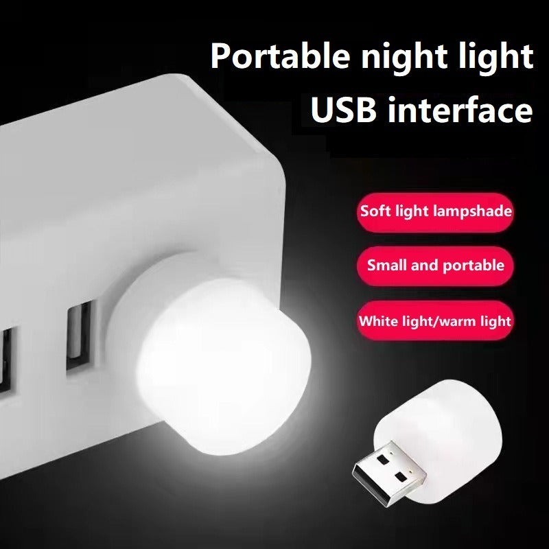 Jual Lampu LED USB Mini Eye Cool White 6000K / Lampu Mini LED USB Portable / Lampu Baca Lampu ...