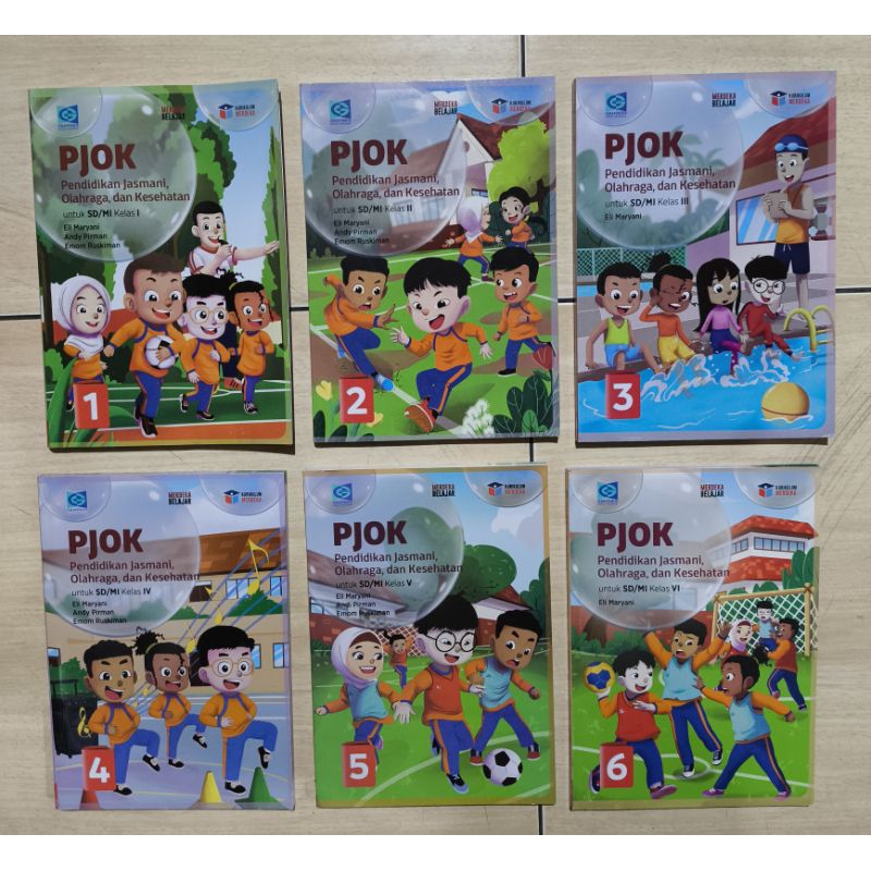 Jual Pjok Merdeka Belajar SD/MI Kelas 1.2.3.4.5.6 Kurikulum Merdeka ...