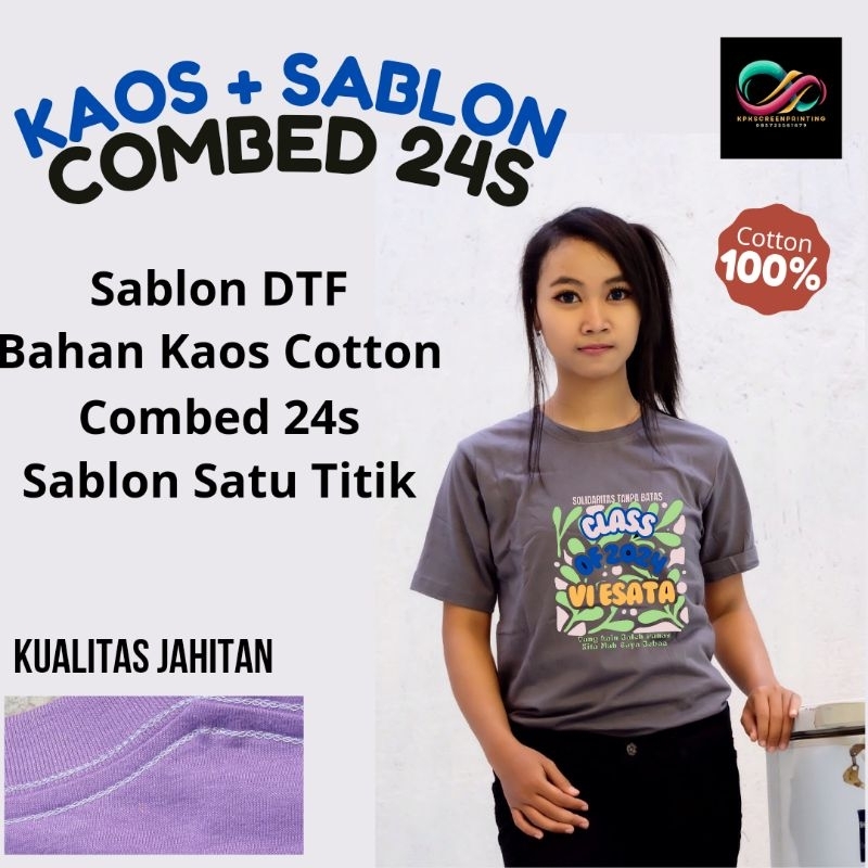 Jual KAOS SABLON CUSTOM SATUAN DESAIN SUKA2 |FOTO|GAMBARFULLWARNA| DLL| BAHAN PREMIUM COTTON ...