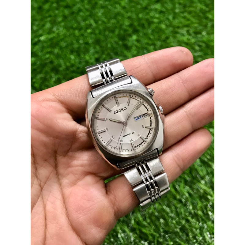 Jual jam tangan seiko original jam tangan seiko kinetic japan jam tangan seiko kinetic bekas ...