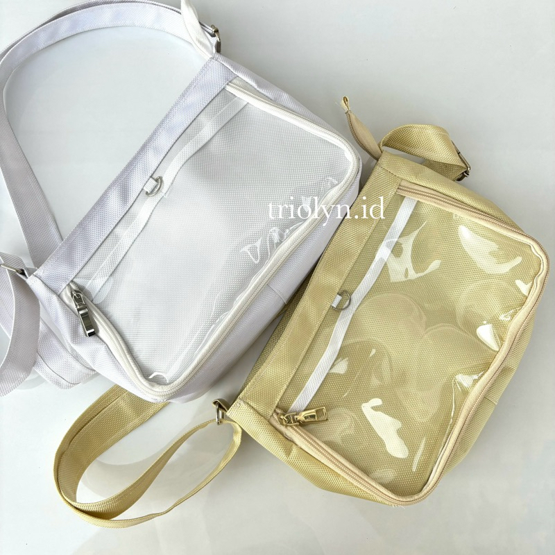 Jual ITABAG Tas Sling bag Tas selempang Boneka Badges Tas ITABAG Pin ...