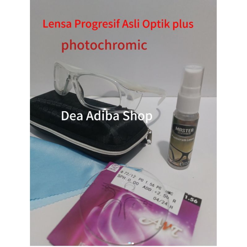 Jual Kacamata Baca Lensa Optik Asli Progresif Photochromic Evo3015 ...