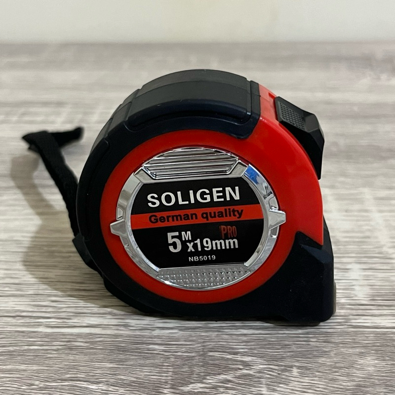 Jual Meteran Soligen Pro 5 Meter Premium – Meteran Ukur Serbaguna ...
