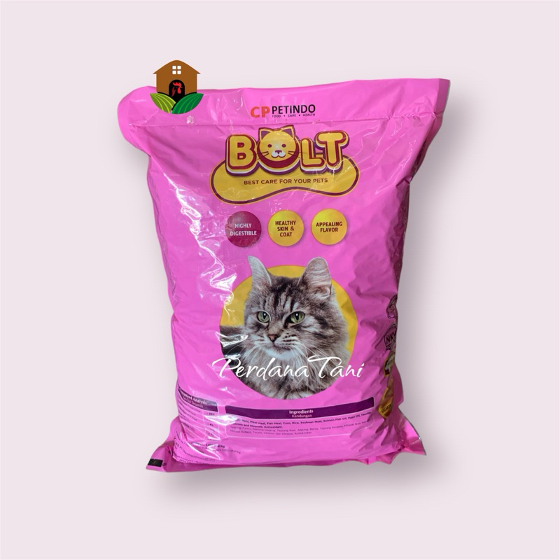 Jual pakan kucing Bold pink / salmon / 800 gram / 1 pcs | Shopee Indonesia