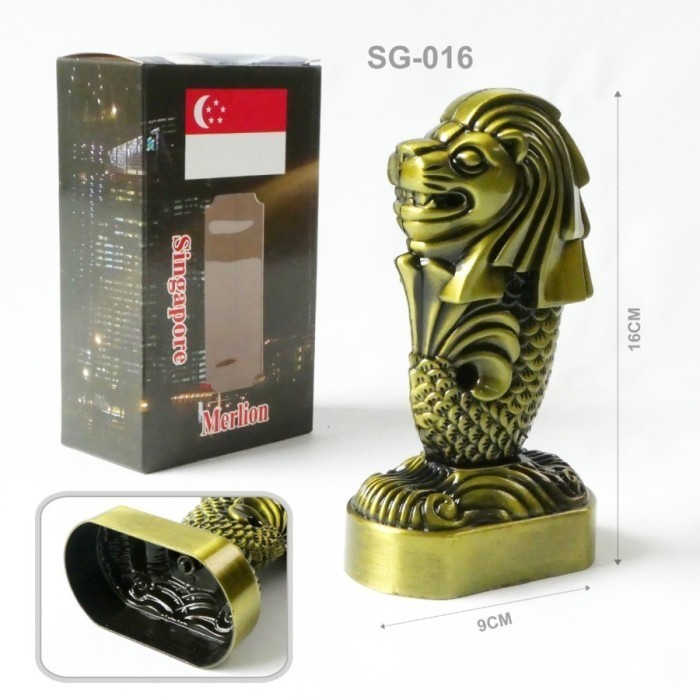 Jual Pajangan Miniatur Menara Patung Merlion Singapore | Shopee Indonesia