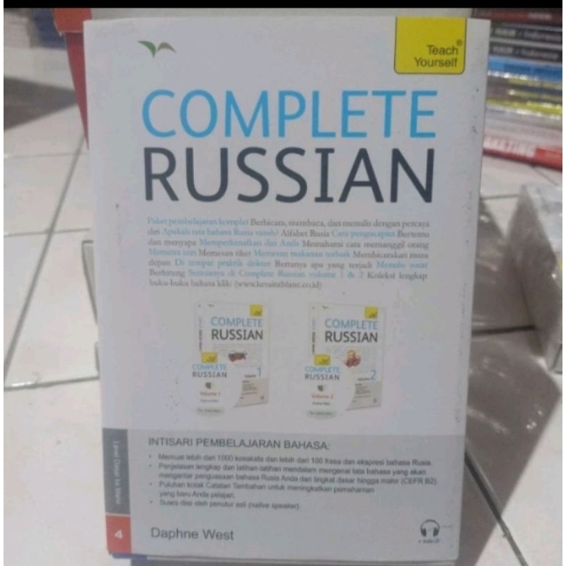 Jual buku belajar bahasa Rusia (complete Russian) original | Shopee ...