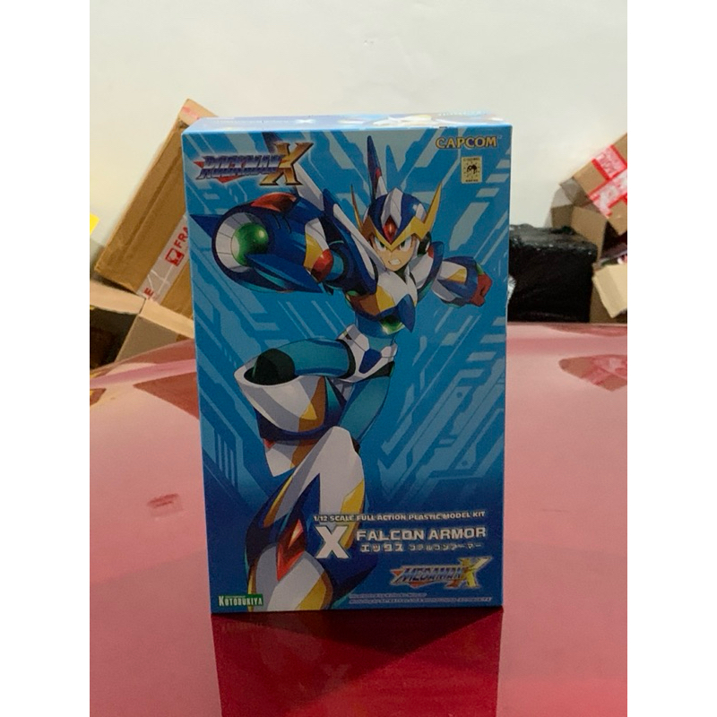 Jual MEGAMAN X Falcon Armor Mega Man Figure Rockman Model Kit Rock man ...