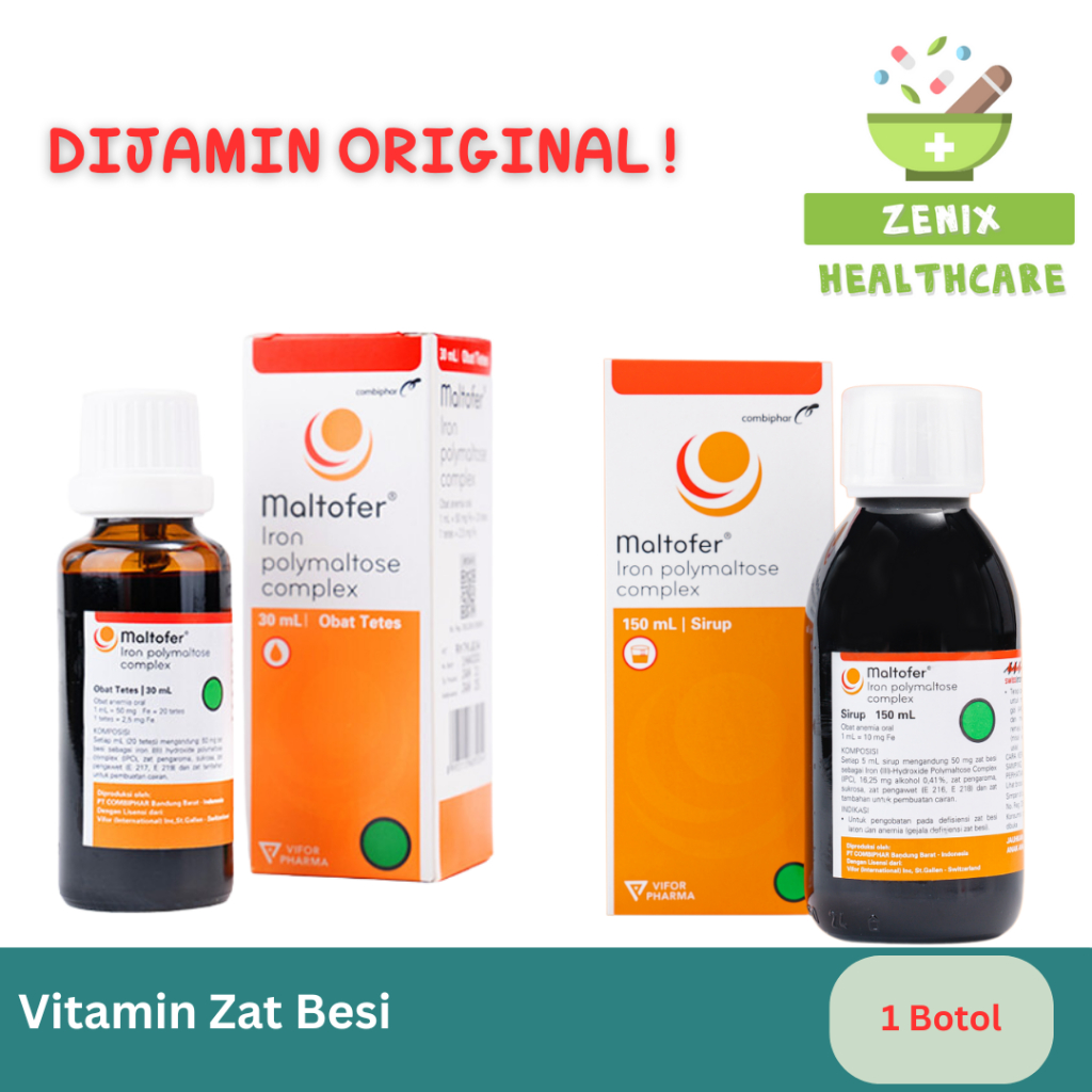 Jual Maltofer Drop/Sirup Vitamin Anak | Shopee Indonesia