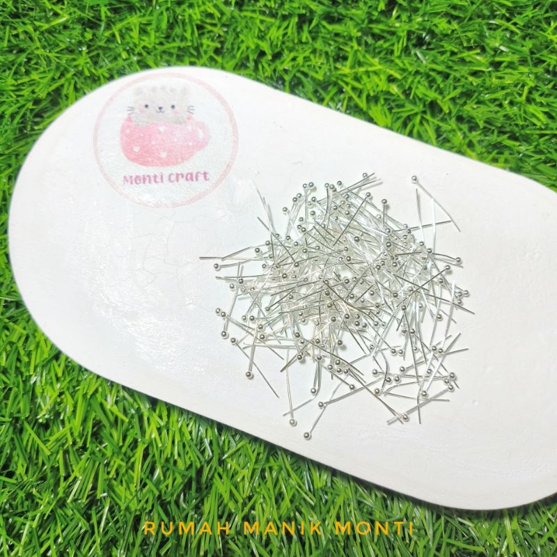 Jual [10 gr] Bahan DIY Paku Mutiara/ Paku Pentul Anti Karat | Shopee ...