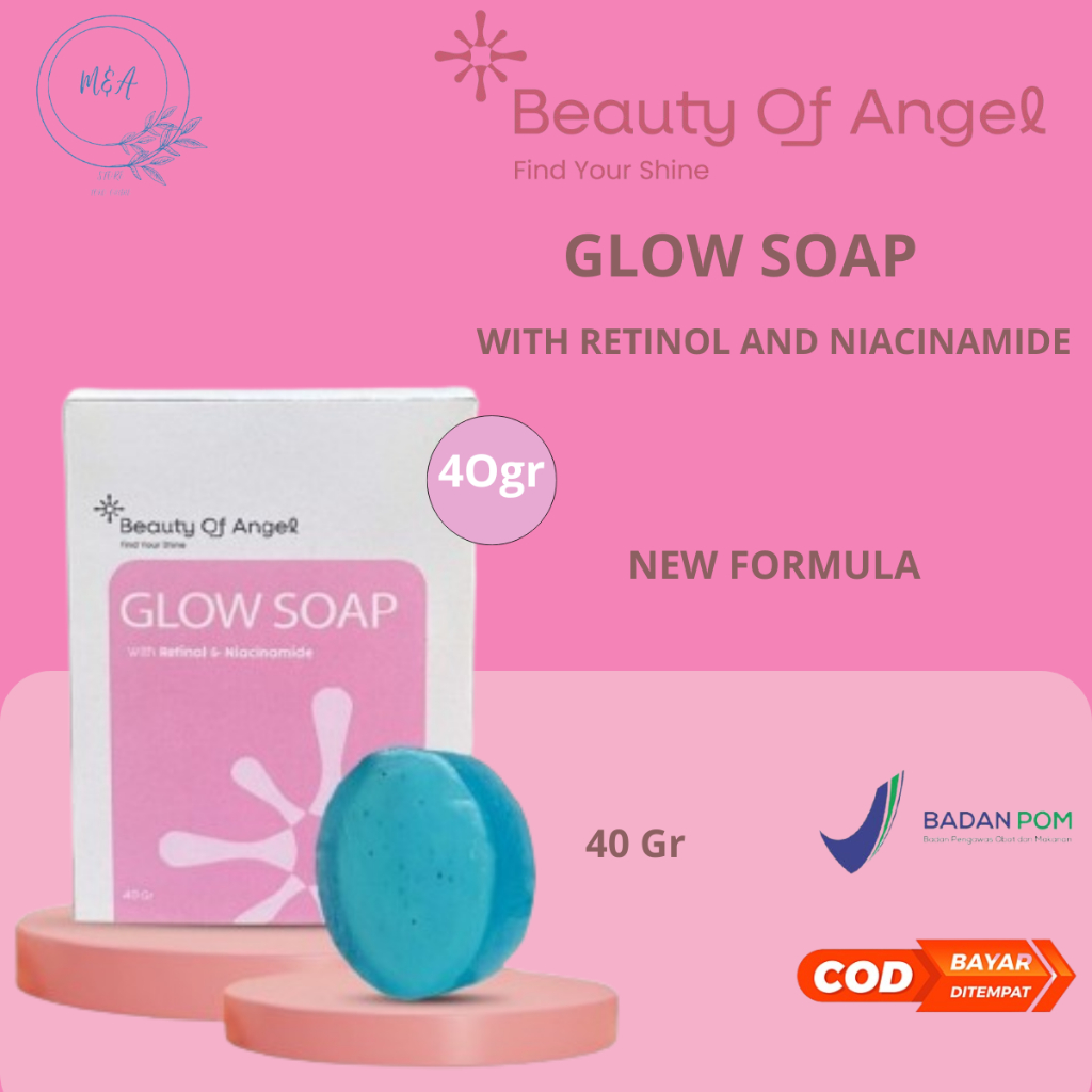 Jual BOA Transparant Glow Soap With Retinol Niacinamide sabun mandi ...
