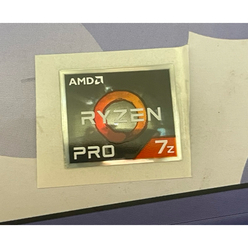 Jual Sticker stiker logo AMD Ryzen 7z pro original | Shopee Indonesia