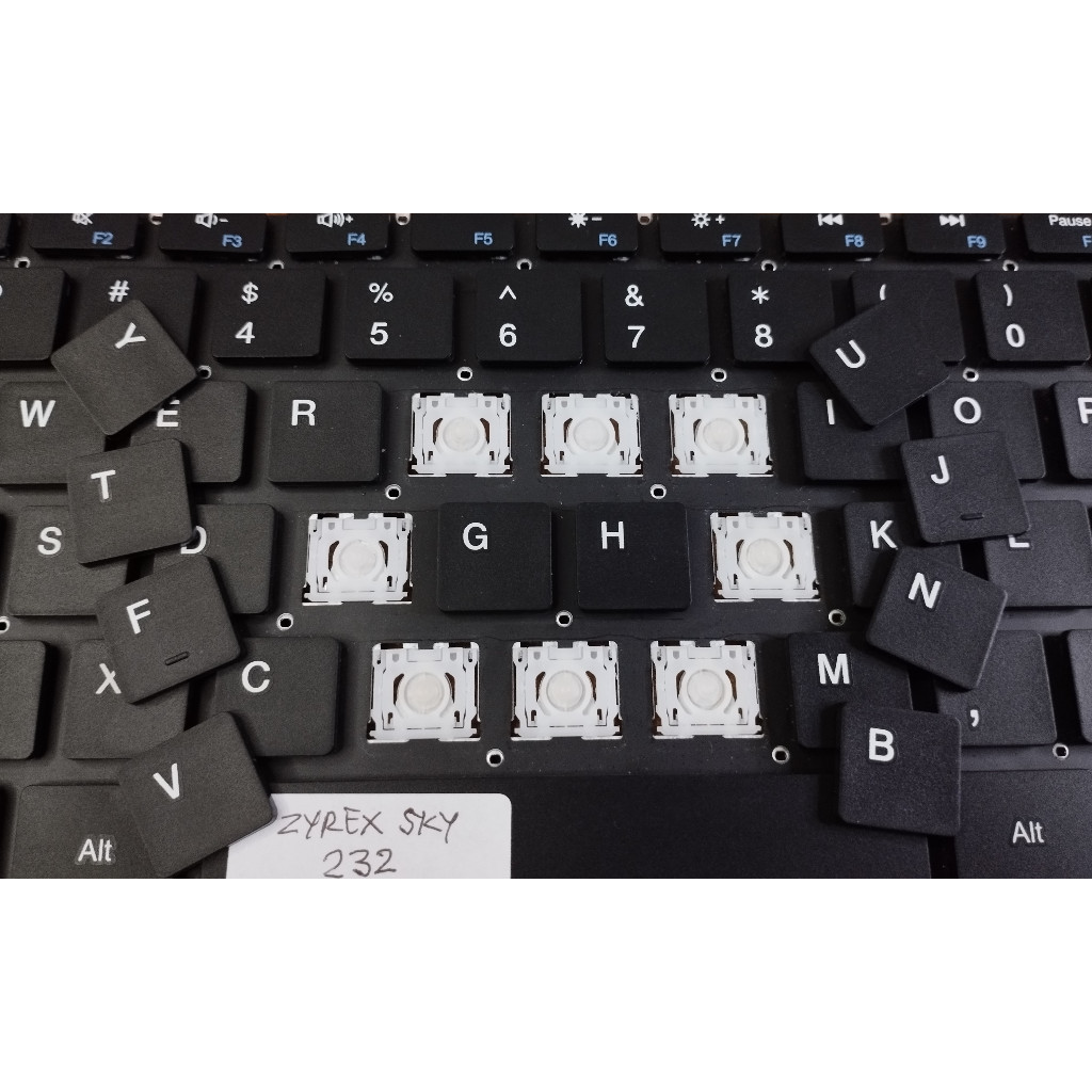 Jual Tuts Tombol Keyboard Zyrex Sky 232 Series | Shopee Indonesia