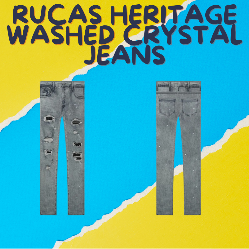 Jual RUCAS Heritage Washed Crystal Jeans 29 [ORIGINAL] | Shopee Indonesia