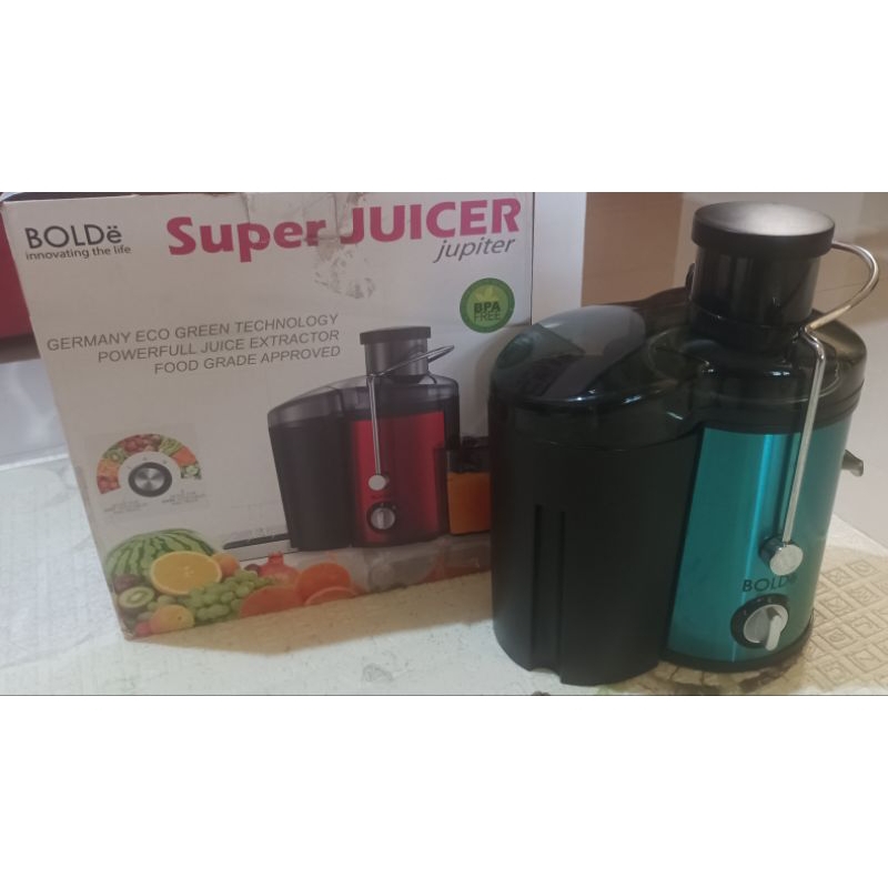 Jual Bolde Super Juicer Jupiter 0,5 L warna hijau tosca - bekas ...