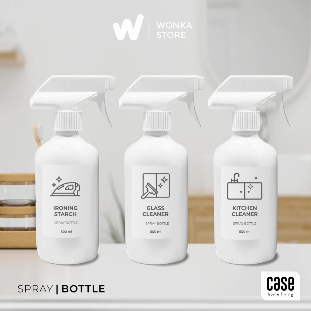 Jual BOTOL SPRAY Refil Pompa Laundry Pembersih Spray Bottle Dispenser ...