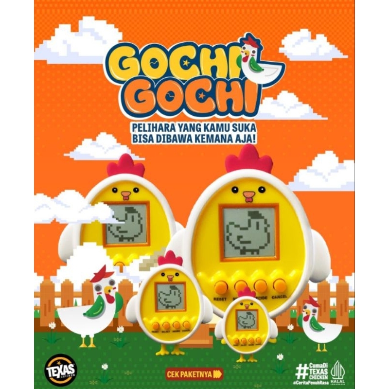 Jual Texas Chicken - Gochi Gochi (Tamagochi) | Shopee Indonesia
