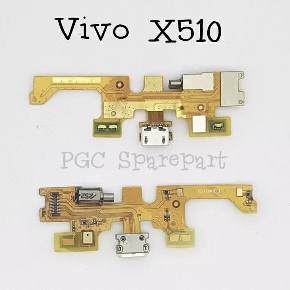 Jual Original Flexible Connector Charger & Mic & Vibrator Vivo X510 ...