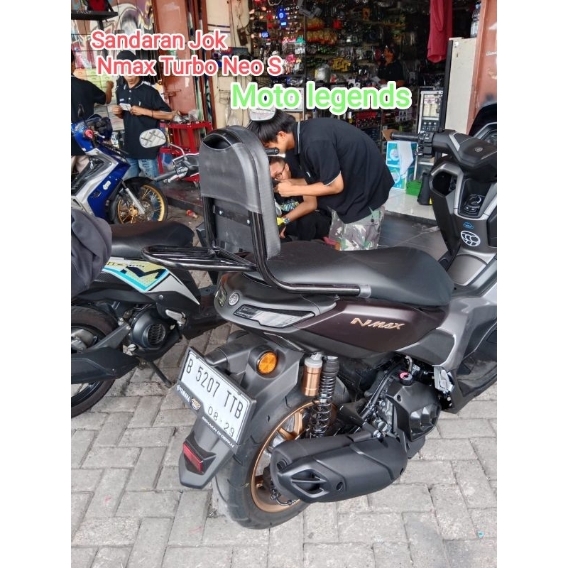 Jual Sandaran Jok Motor NEW NMAX TURBO NEO S TECHMAX 2024 | Shopee ...
