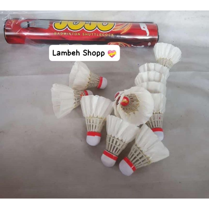 Jual Badminton shuttlecocks / Bulu Raket / kok / Bulu ayam Cock isi 12 ...