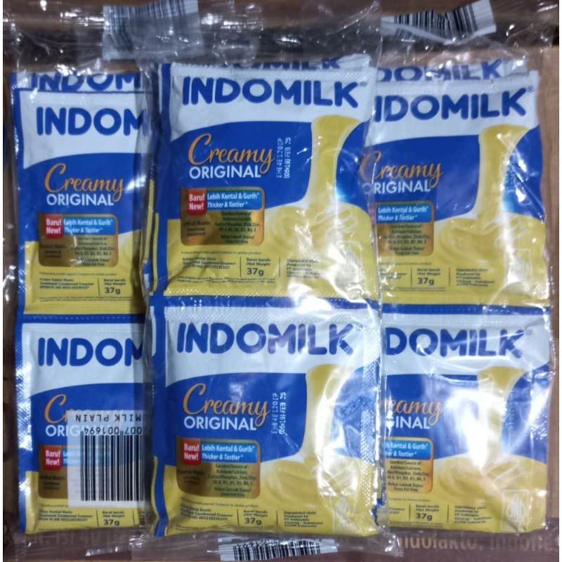 Jual Indomilk 1 Pack Isi 6 Sachet @37g | Shopee Indonesia