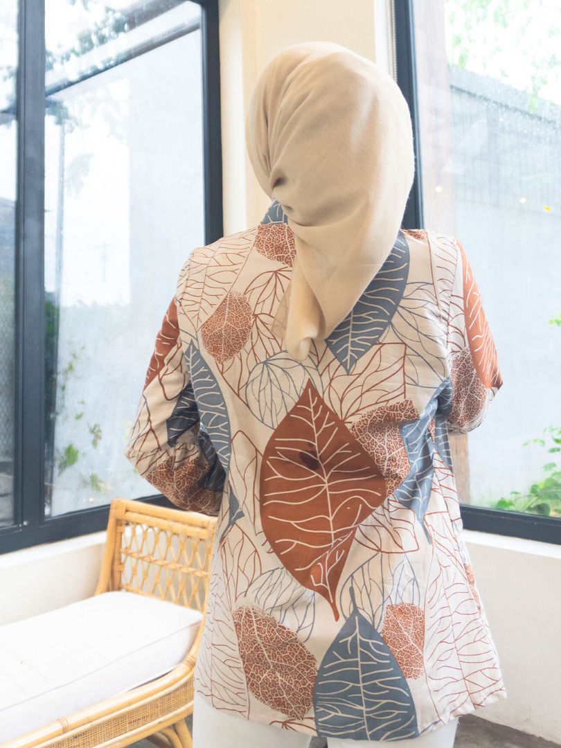 Jual Batik Allana Baju Batik Wanita Modern Atasan Blouse Batik Kerja ...