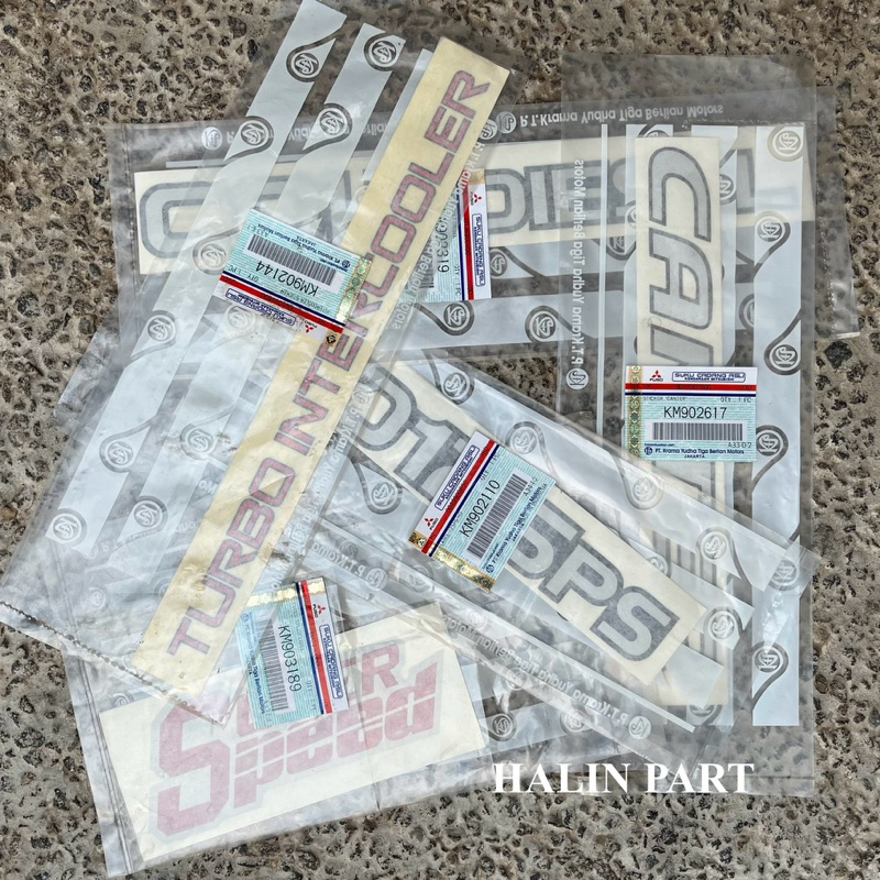 Jual STIKER CANTER ORIGINAL KTB (TURBOINTERCOOLER,COLTDIESEL,CANTER ...