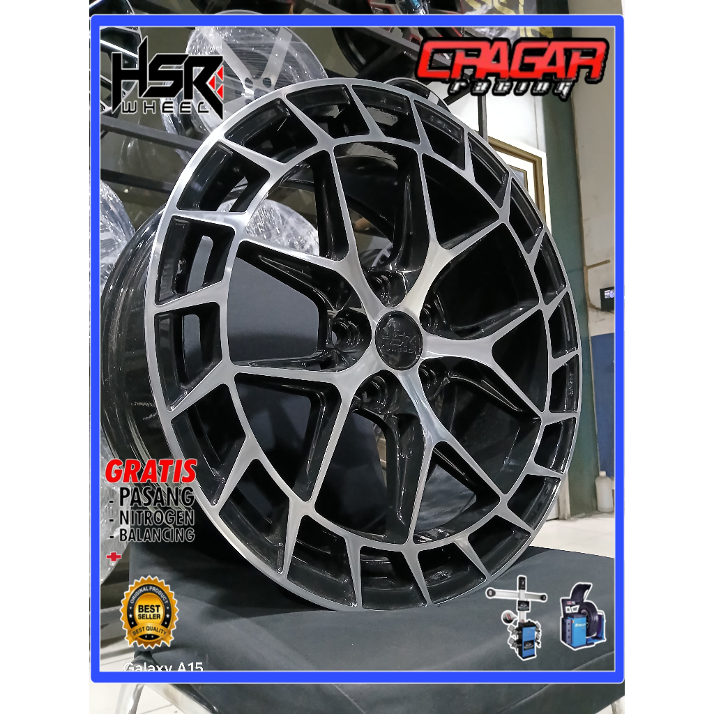 Jual Velg/ Pelek Mobil Variasi R18 Hole 5 Buat Stargazer Creta Xpander ...