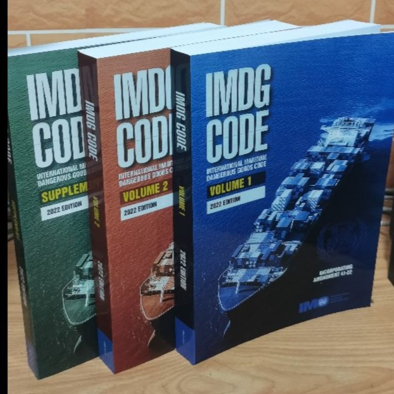 Jual Buku IMDG CODE Pelaut edisi 2022 ( Vol I, II & suplement) | Shopee ...