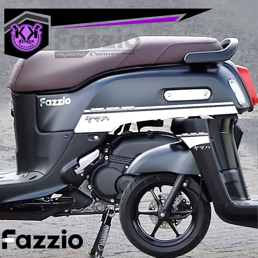 Jual SC.435a/STRIPING FAZZIO/STIKER TULISAN KANJI YAMAHA/STRIPING ...