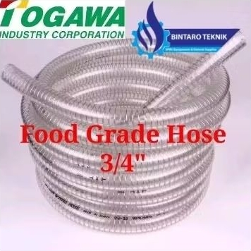 Jual Selang Food Grade Selang Bening Spiral Makanan Minuman Pure Food ...