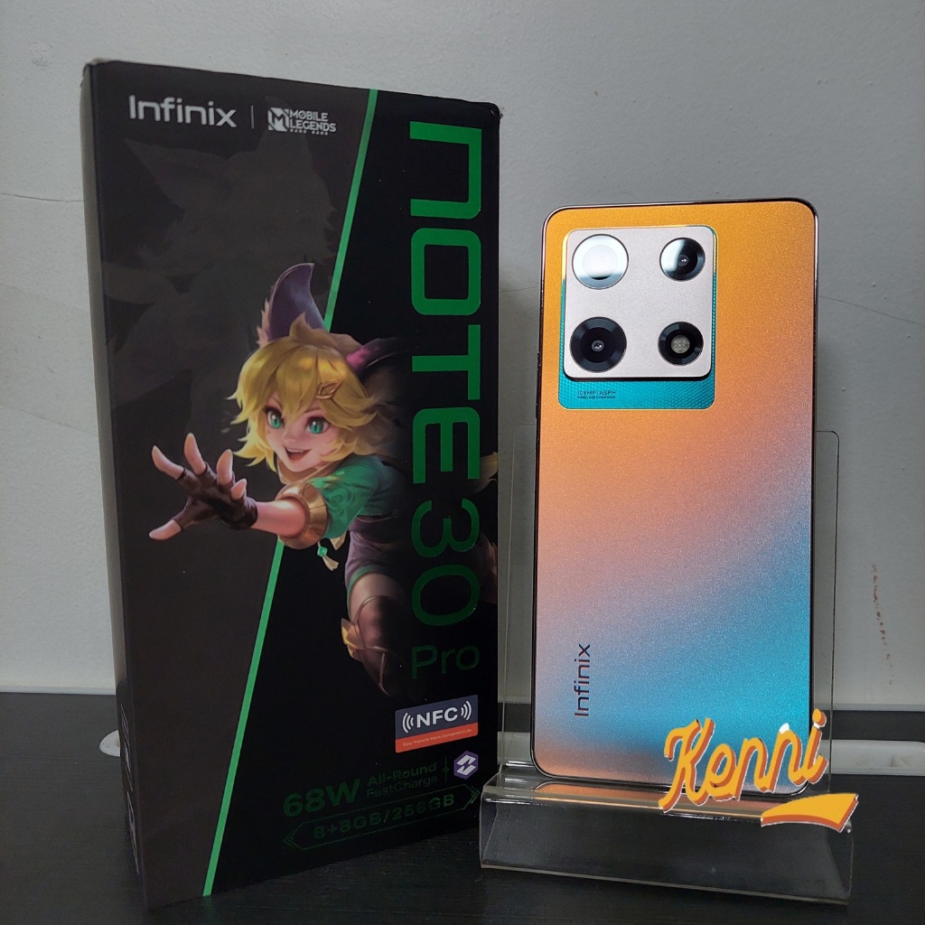 Jual Infinix Note 30 PRO 8/256gb SECOND FULLSET ORIGINAL | Shopee Indonesia
