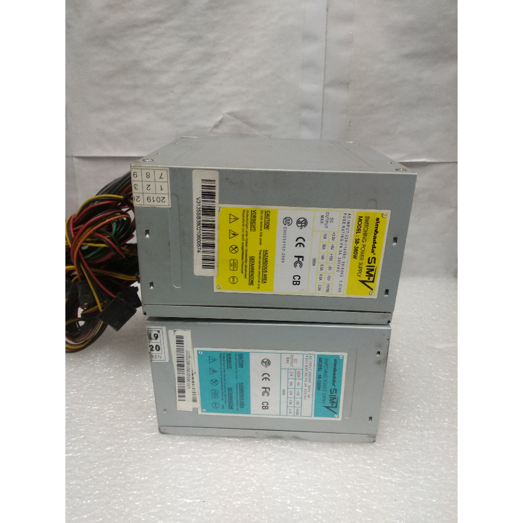 Jual Power Supply / PSU standar simbadda sim v 380Watt ( Murah ) | Shopee Indonesia
