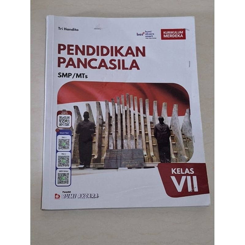 Jual Pendidikan Pancasila Kelas VII SMP MTs Kurikulum Merdeka Bumi Aksara | Shopee Indonesia