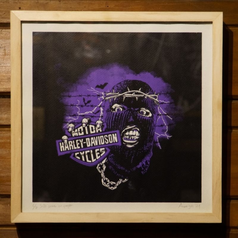 Jual CHOPPER ART NOT DEAD - UNBLESSED PIECE ARTWORK | Shopee Indonesia