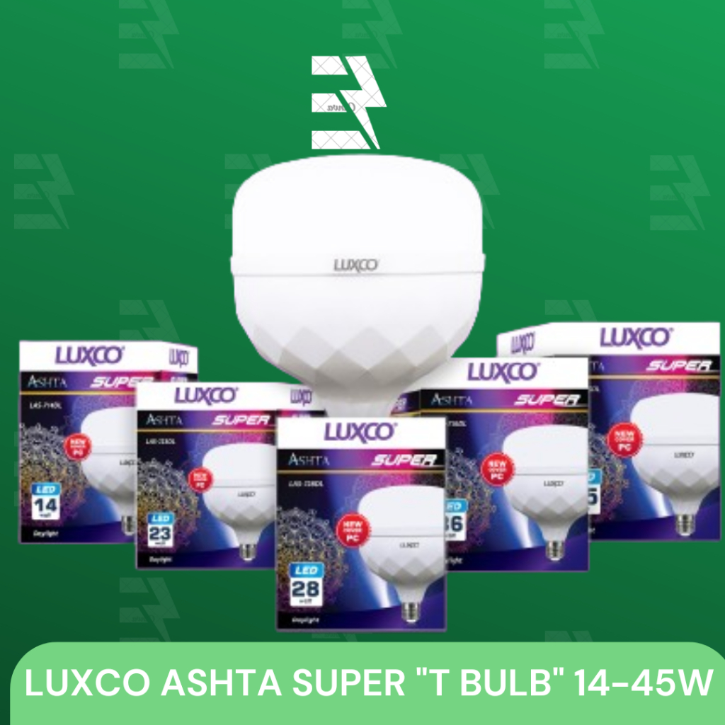 Jual LAMPU LED LUXCO ASHTA SUPER T BULB 14 - 45 WATT PUTIH | Shopee Indonesia