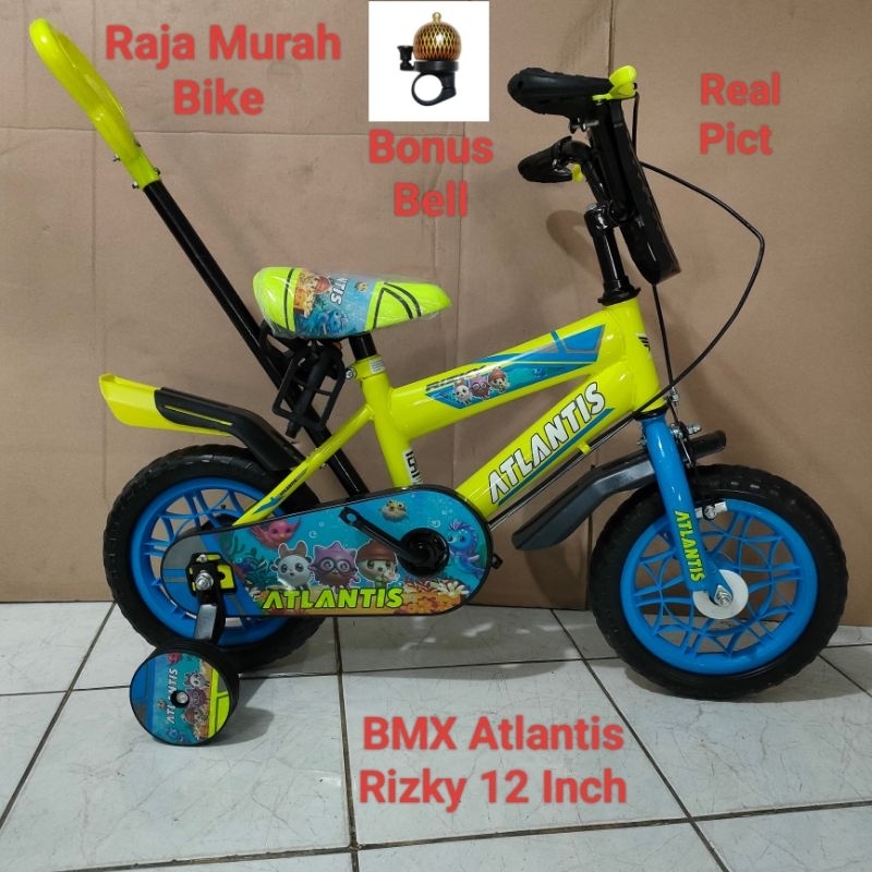 Jual Sepeda Anak Bmx Atlantis Rizky 12 Inch Dorongan Stir BMX 12 Inch ...