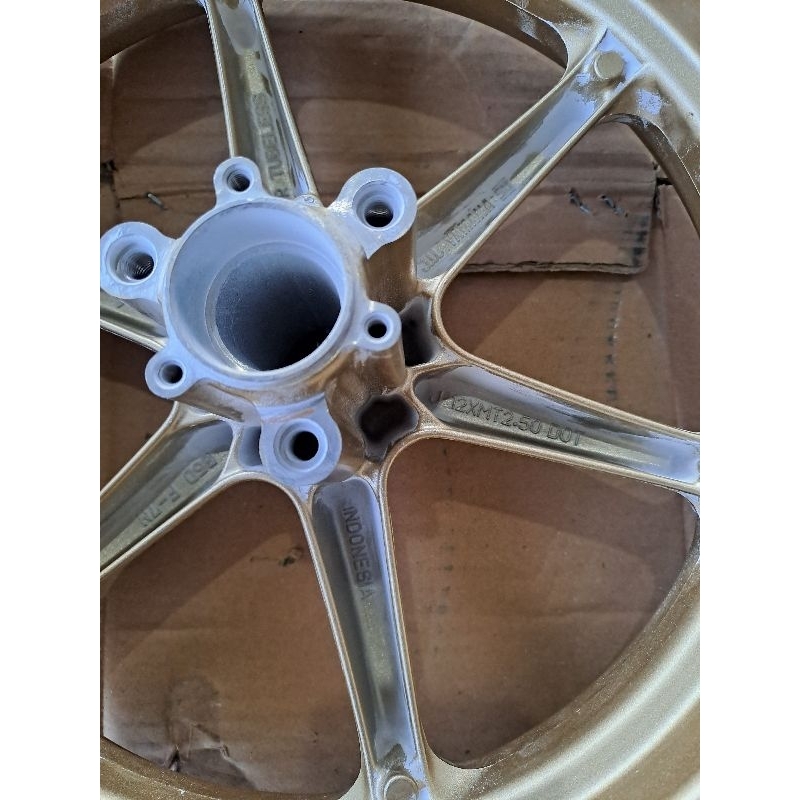 Jual velg pelek roda depan Fazzio freego filano Qbix original | Shopee ...