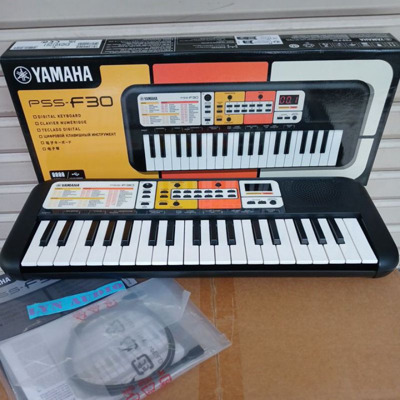 Jual KEYBOARD MINI YAMAHA REMIE PSS E30 KEYBOARD PORTABLE E 30 DAN F30 | Shopee Indonesia