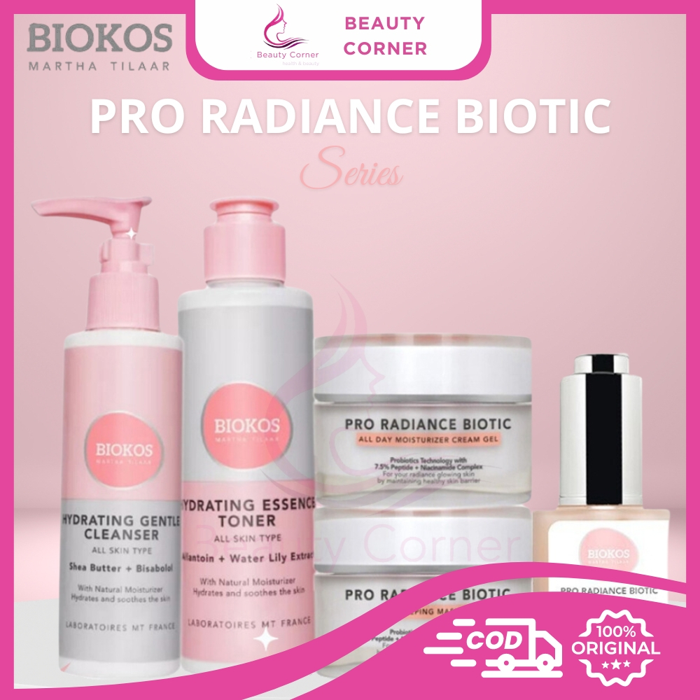 Jual Biokos Pro Radiance Biotic Series | Moisturizer | Cleanser | Serum ...
