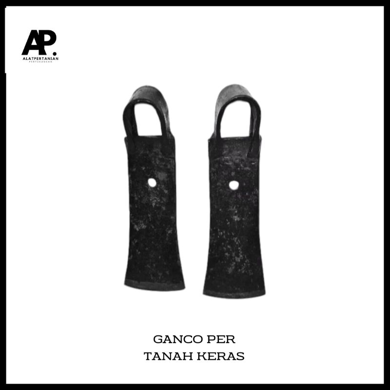 Jual Ganco Tanah Keras Baja Asli/Ganco Batu Baja Per | Shopee Indonesia